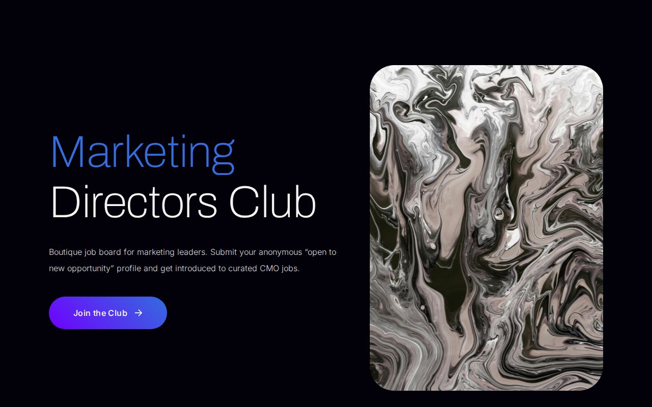 Marketing Directors Club